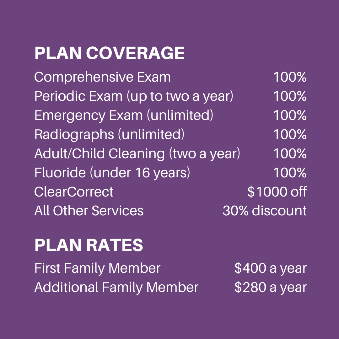 VIP Membership Plan - Open Wide La Jolla Dentistry